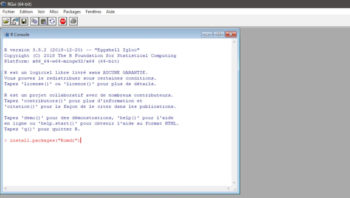 Installer et Configurer R Commander - Michaël Val, Ostéopathe D.O. à Brunoy